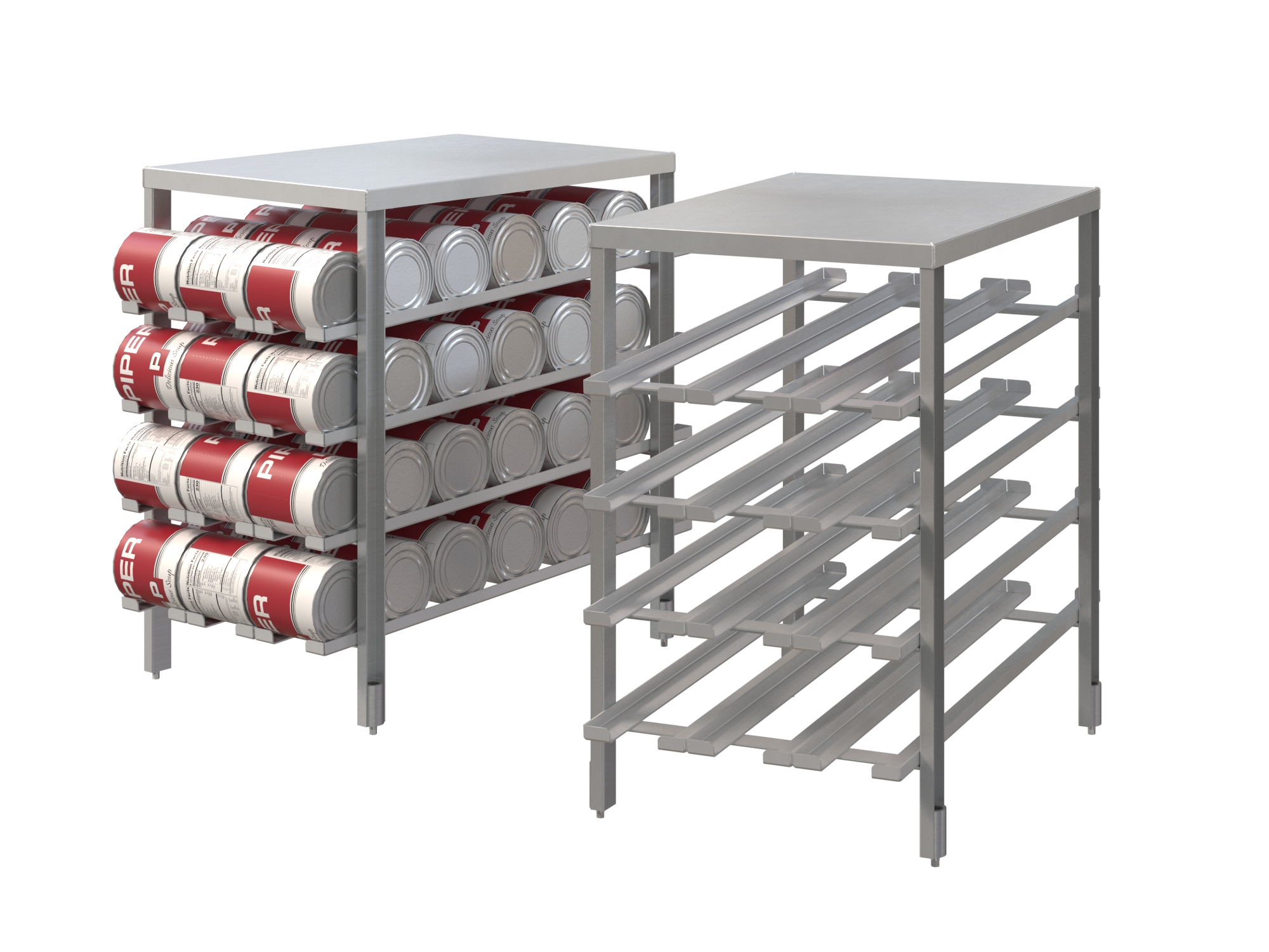 Can Storage Racks | Piper Products